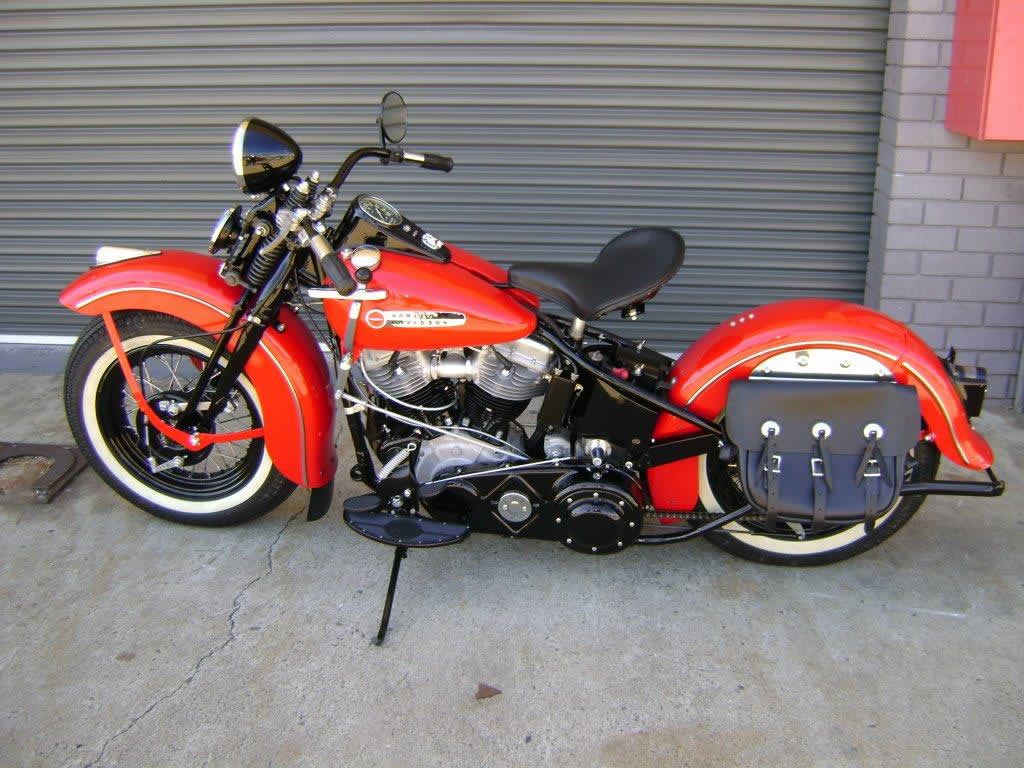 Harley Davidson Choppers Bobbers and Parts, New Old Stock from 1937 and ...